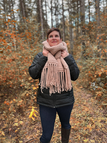 Crochet Kit - Bridle Path Scarf – Lion Brand Yarn