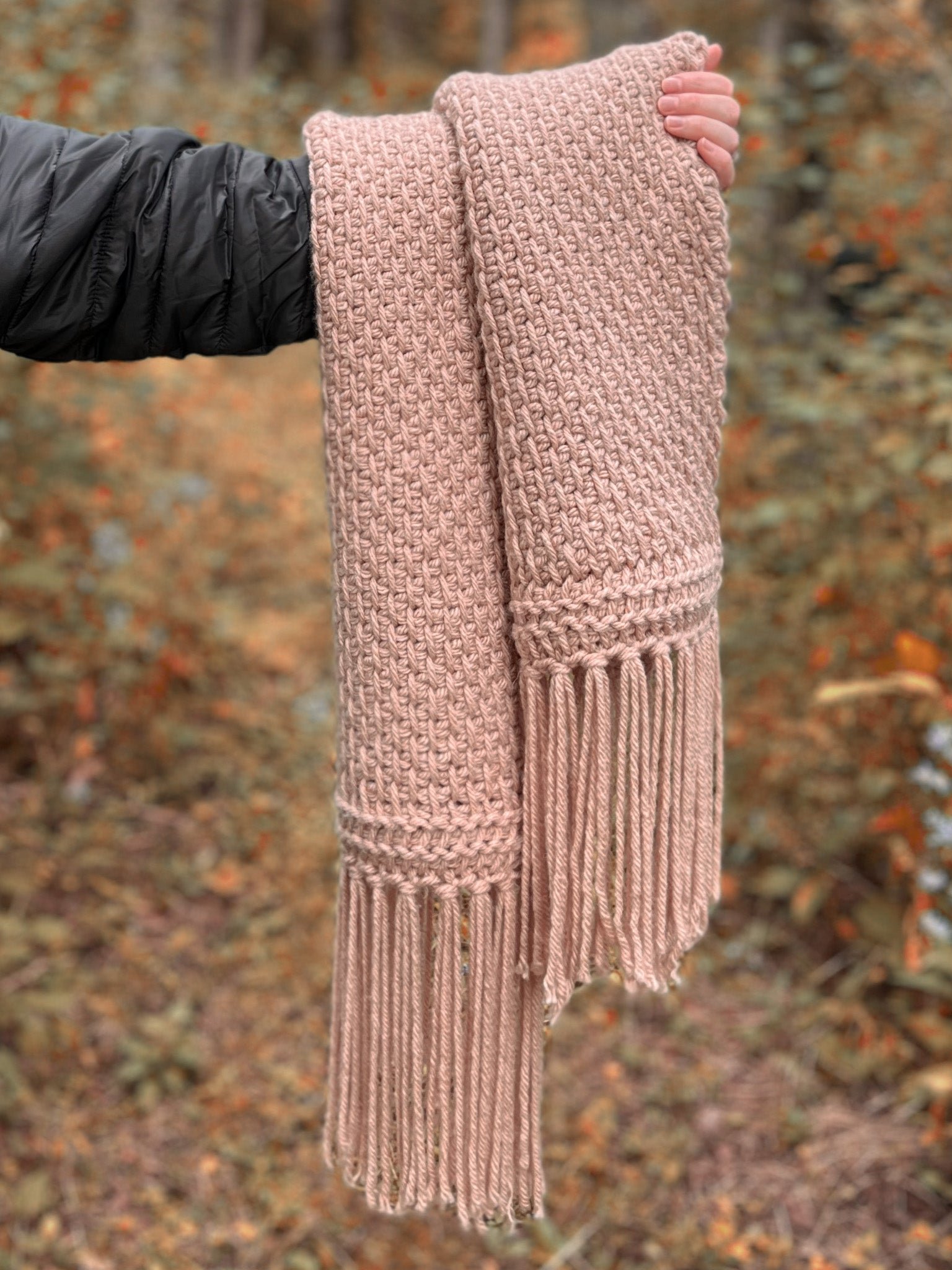 Crochet Kit - Bridle Path Scarf – Lion Brand Yarn