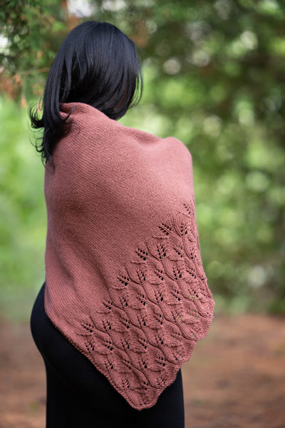 Knit Kit - Leafey Shawl – Lion Brand Yarn