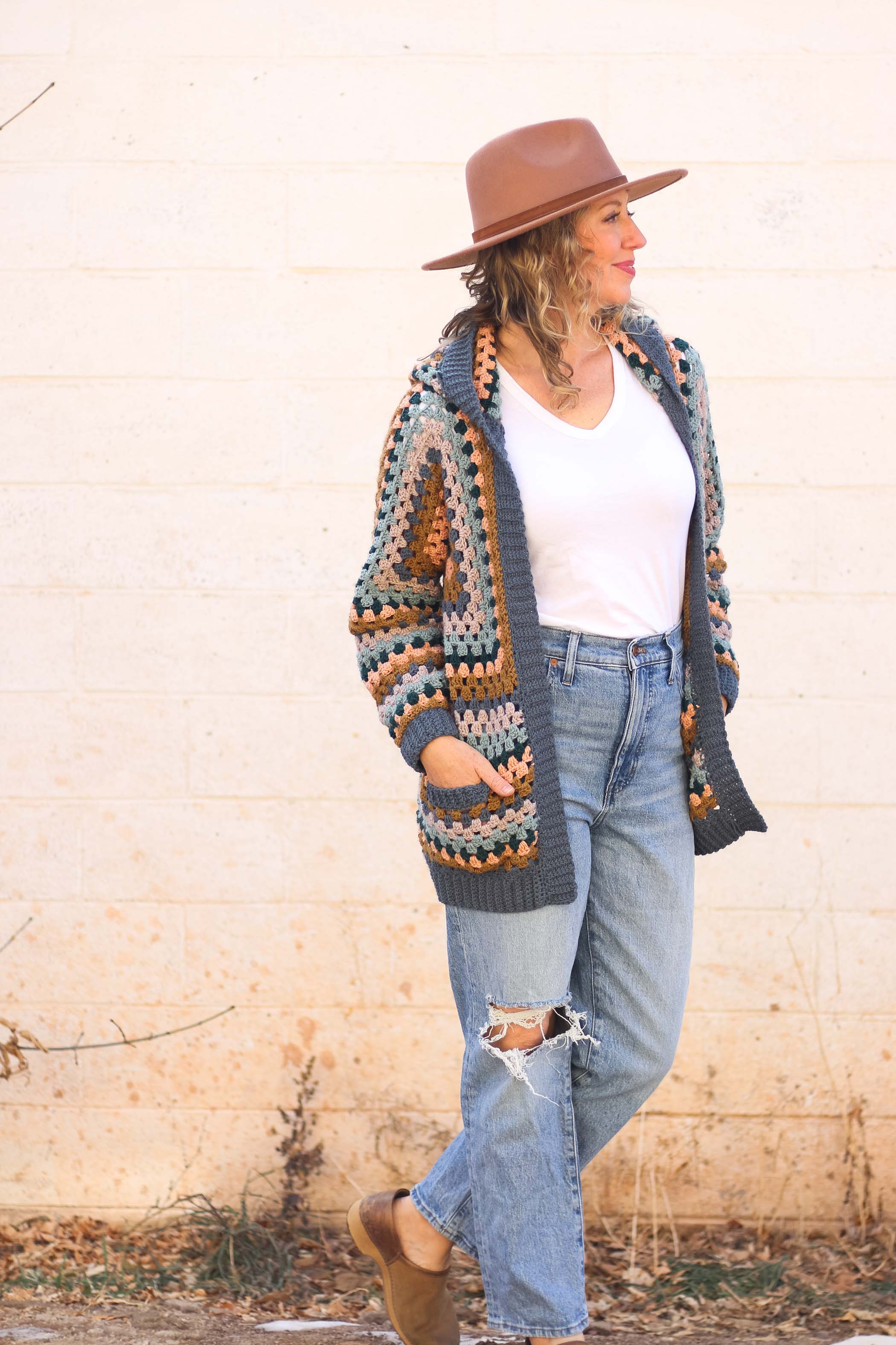 Crochet Kit - Campfire Cardigan – Lion Brand Yarn