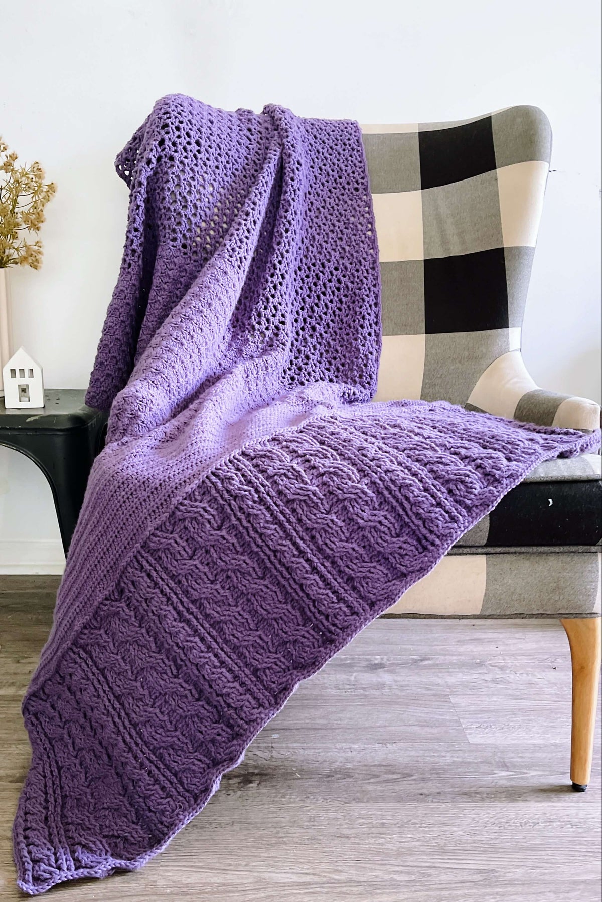 Crochet Kit - Cables and Corners Throw – Lion Brand Yarn