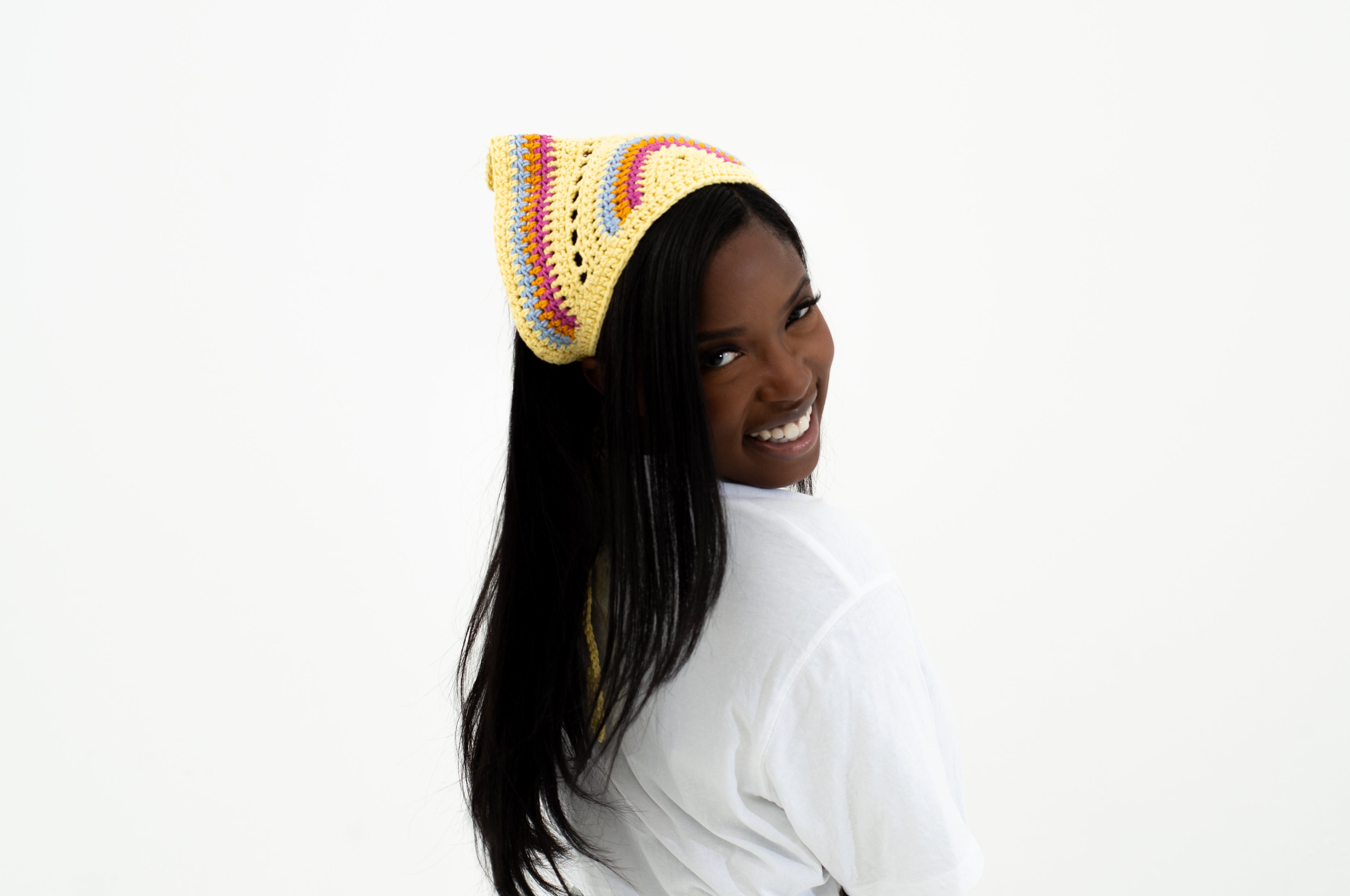 Venice Beach Bandana (Crochet) – Lion Brand Yarn