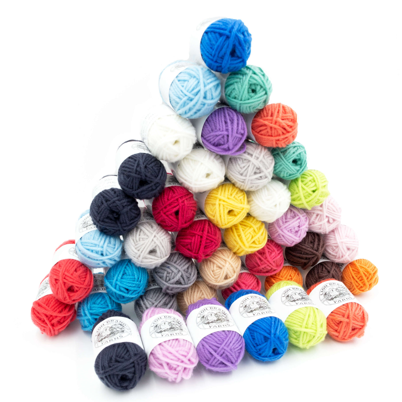 42pc Mini Yarn Sampler – Lion Brand Yarn