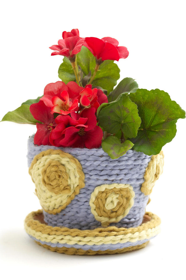 Earth Day Flower Pots (Crafts) – Lion Brand Yarn
