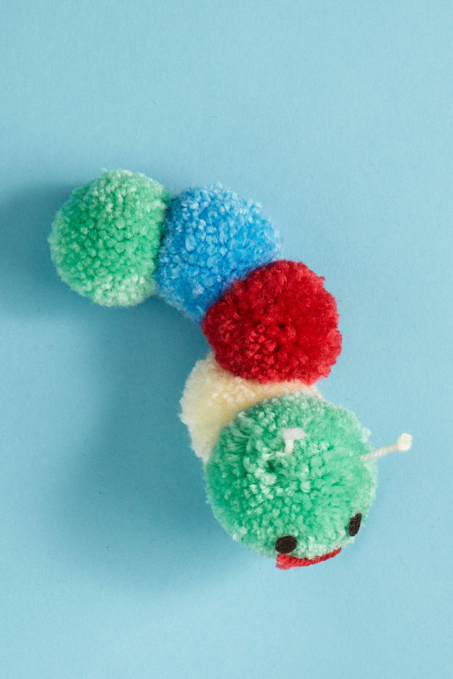 Pom Pom Caterpillar Pattern (Crafts) - Version 1 – Lion Brand Yarn