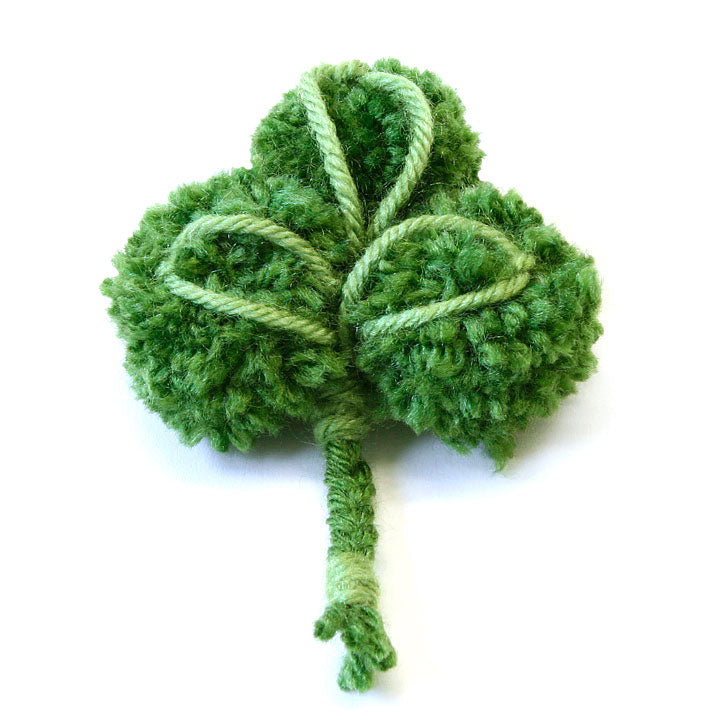 Shamrock Pin Pattern (Crafts) – Lion Brand Yarn