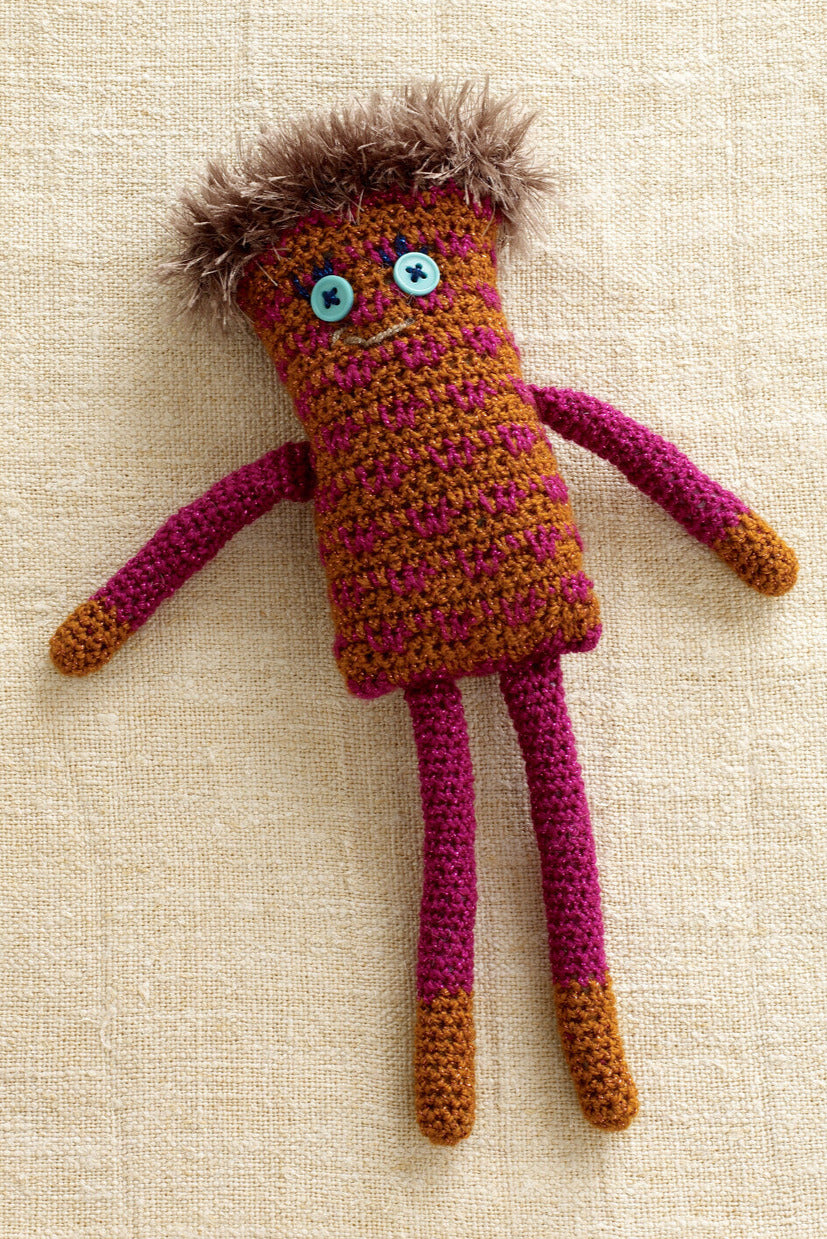 2 Color Sally Doll Pattern (Crochet) - Version 1 – Lion Brand Yarn