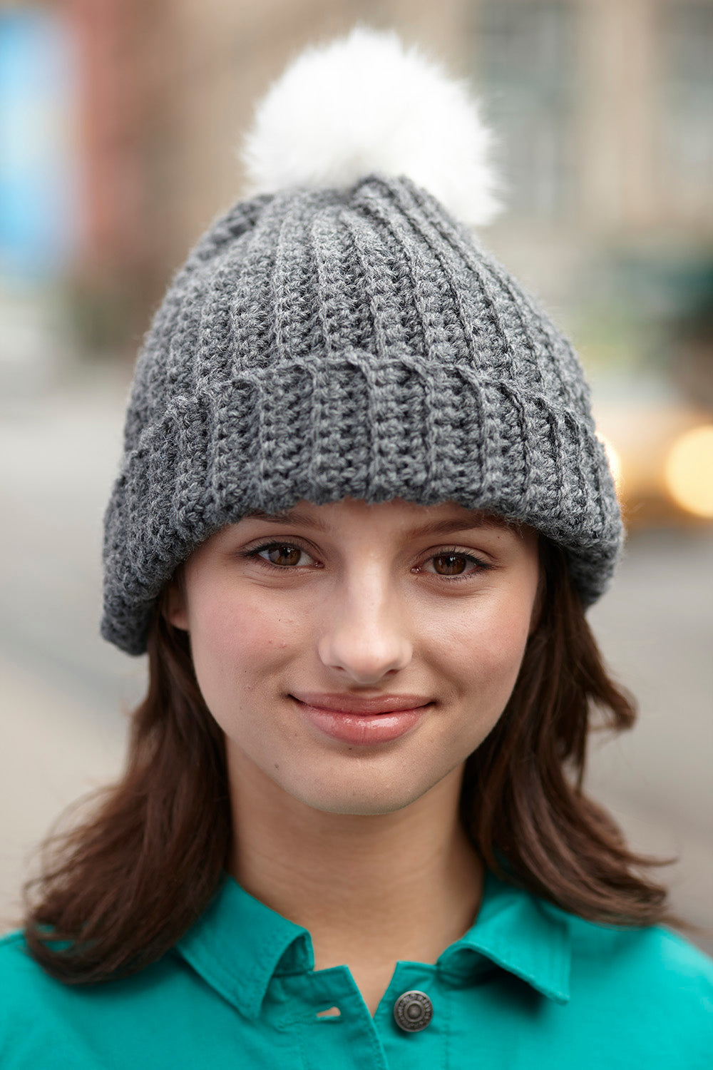 Adult's Easy Hat (Crochet) - Version 2 – Lion Brand Yarn