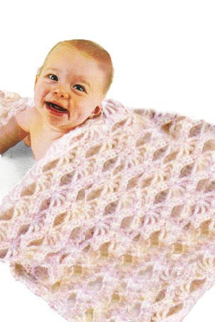 Baby Blanket or Carriage Cover Pattern (Crochet) – Lion Brand Yarn