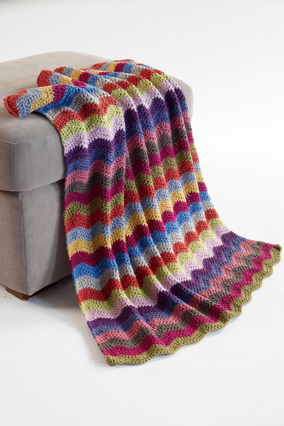 Baby Ripple Afghan Pattern (Crochet) - Version 2 – Lion Brand Yarn