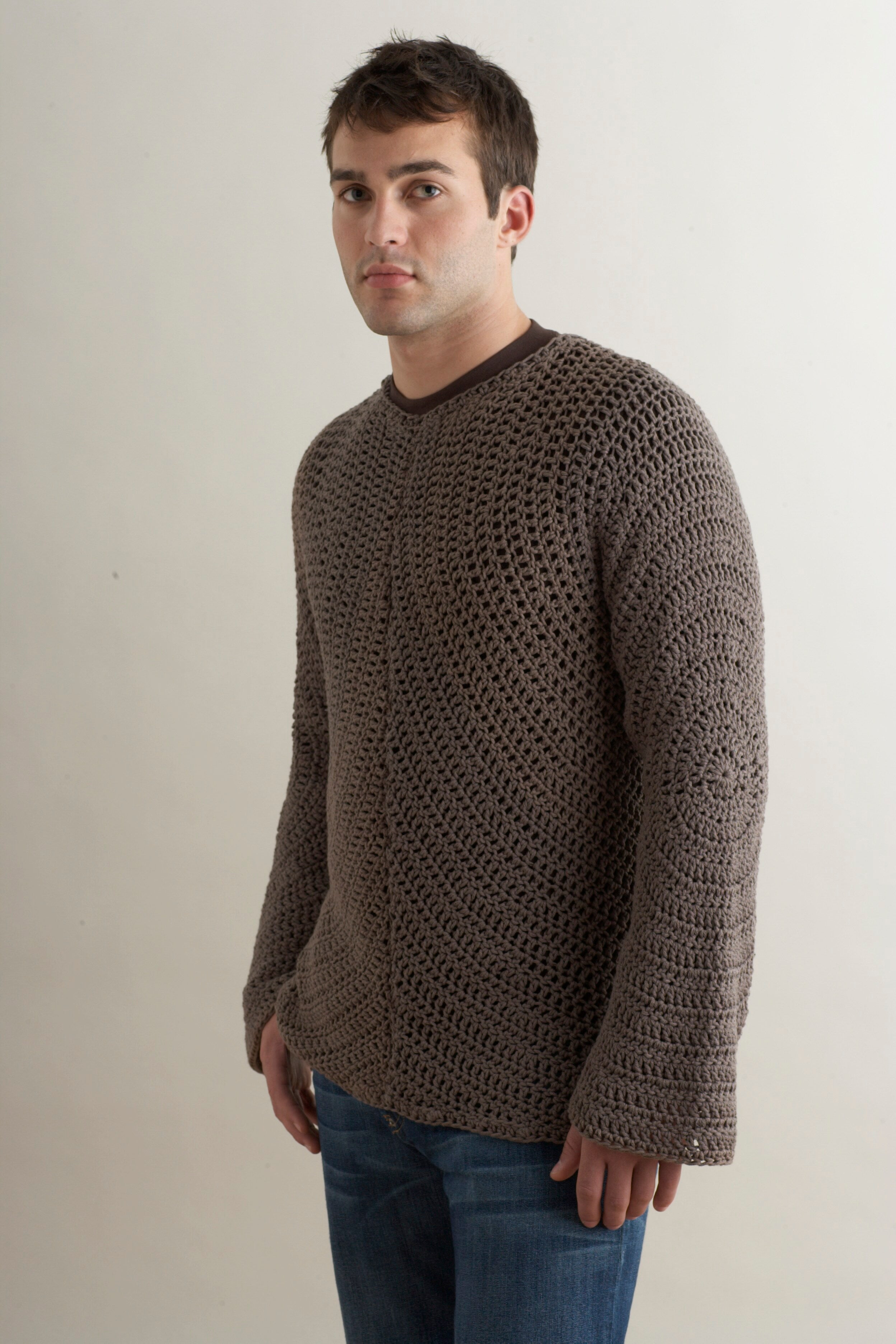 Circular Motion Sweater Pattern (Crochet) - Version 1 – Lion Brand Yarn