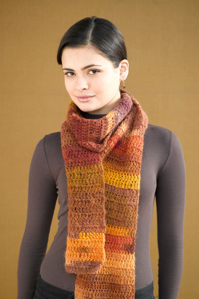Cosmic Color Scarf Pattern (Crochet) - Version 1 – Lion Brand Yarn