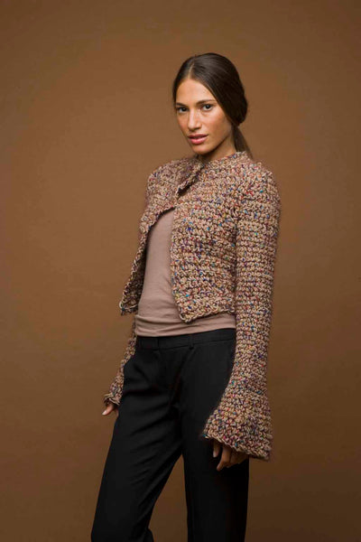 Crochet Short Jacket Pattern (Crochet) – Lion Brand Yarn