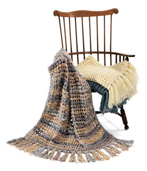 Crocheted Fast Finish Throw Pattern (Crochet) – Lion Brand Yarn