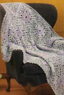 Lacey Blues Throw Pattern (Crochet) – Lion Brand Yarn