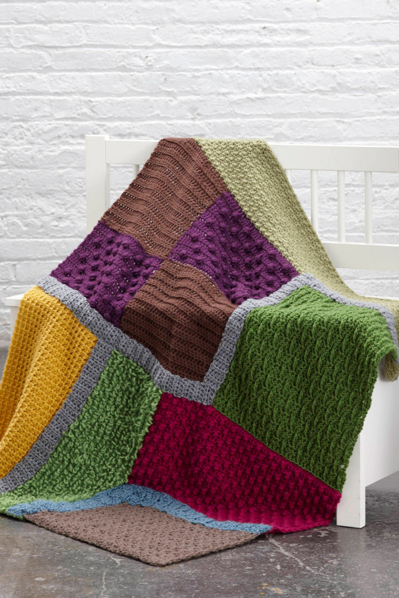 Landscape Throw Pattern (Crochet) – Lion Brand Yarn