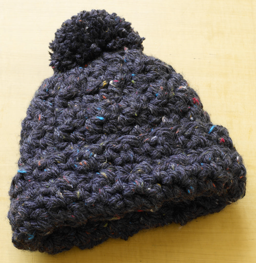 Midnight Crochet Hat – Lion Brand Yarn