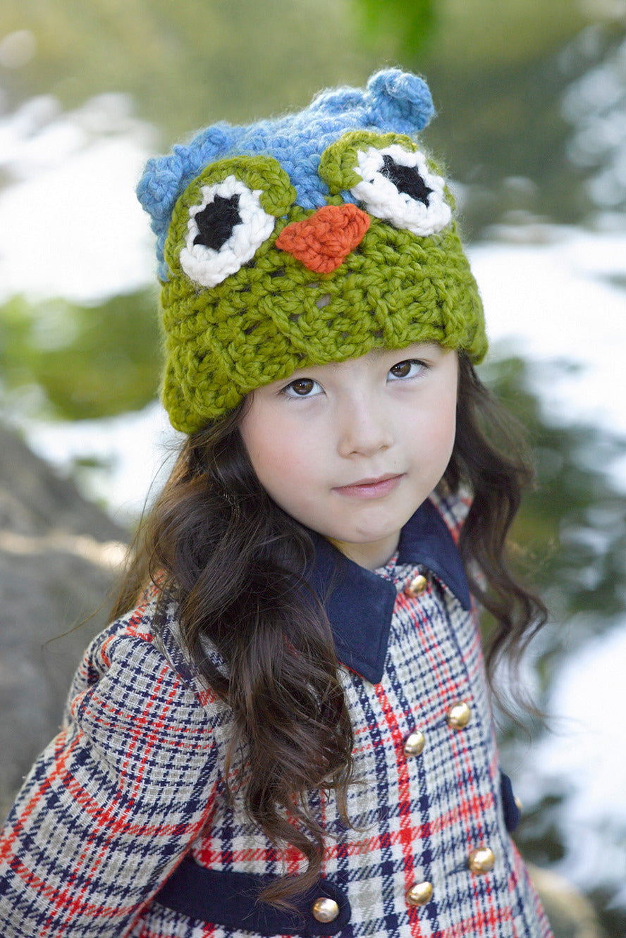Owl Hat Pattern (Crochet) – Lion Brand Yarn