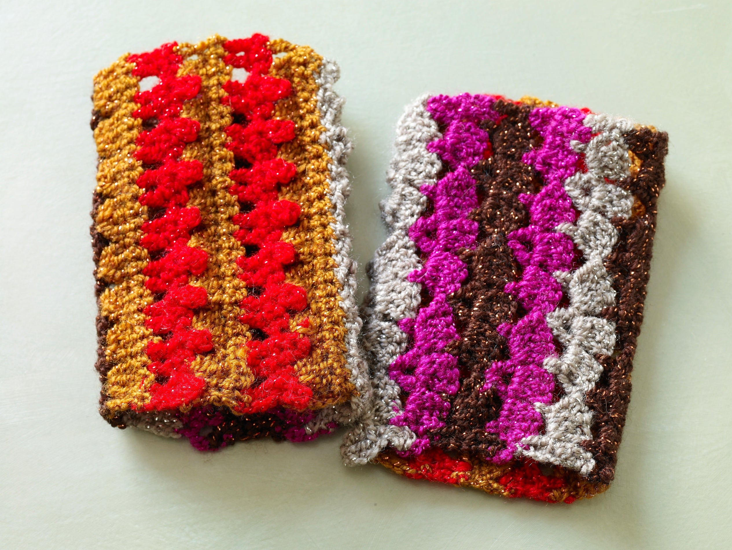 Picot Cuffs Pattern (Crochet) – Lion Brand Yarn