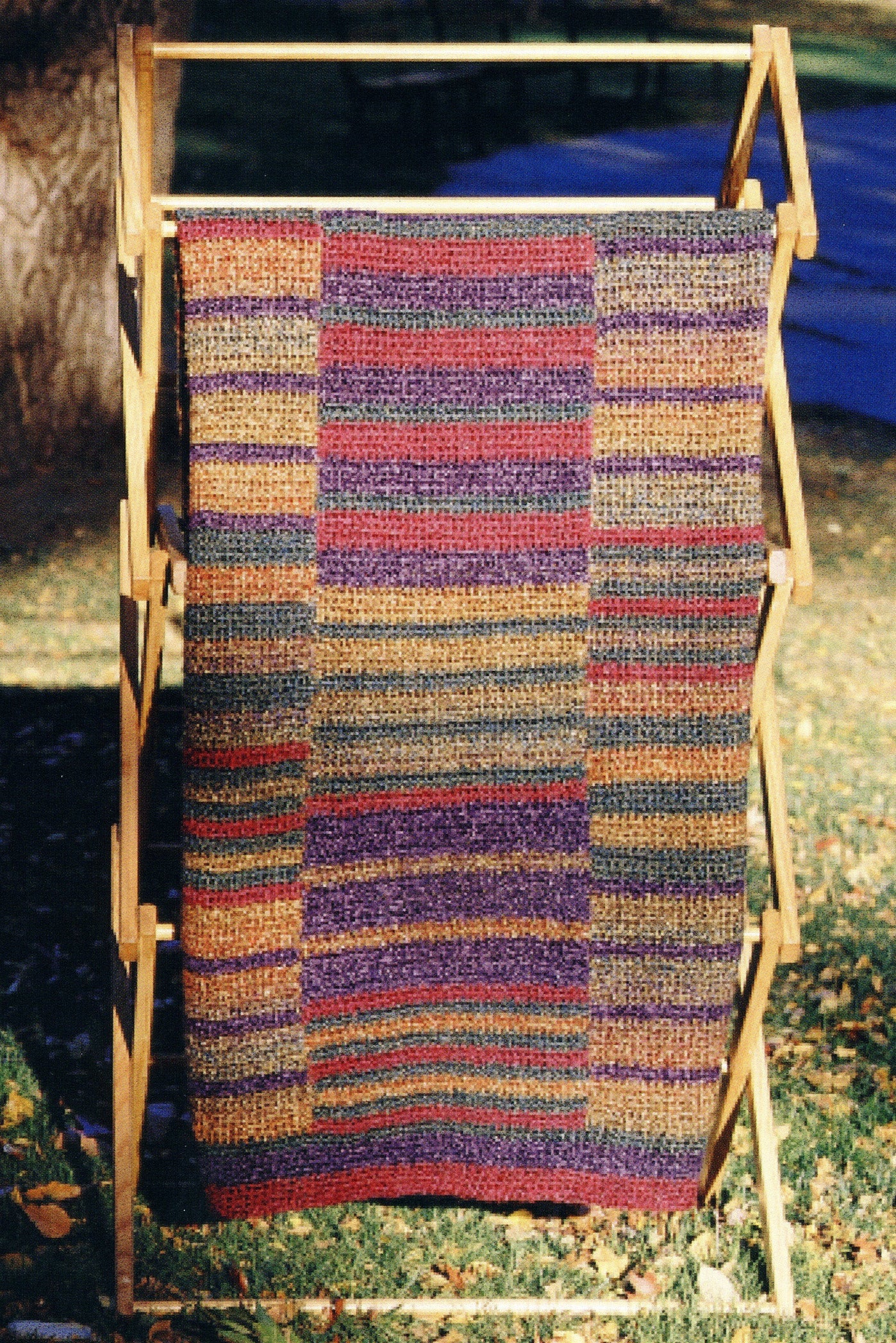 Prairie Stripes Homespun Throw (Crochet) – Lion Brand Yarn