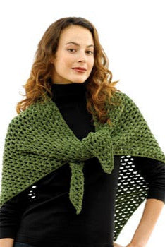 Shawl Pattern (Crochet) – Lion Brand Yarn