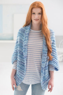 Simple Crochet Shrug - Version 5 – Lion Brand Yarn