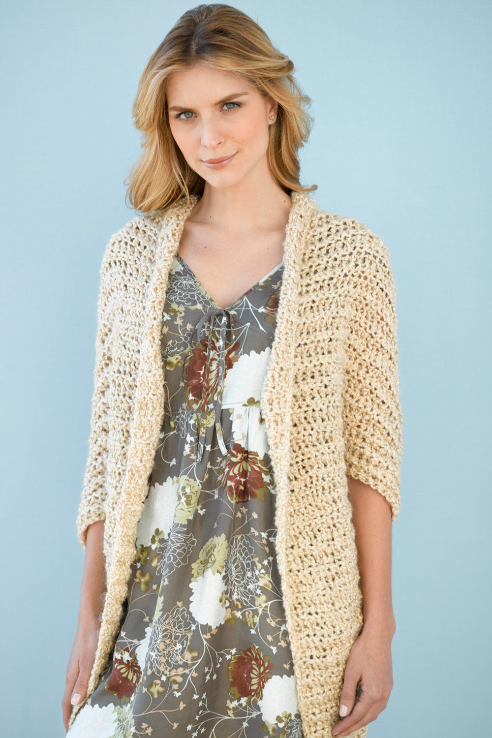 Simple Crochet Shrug - Version 3 – Lion Brand Yarn