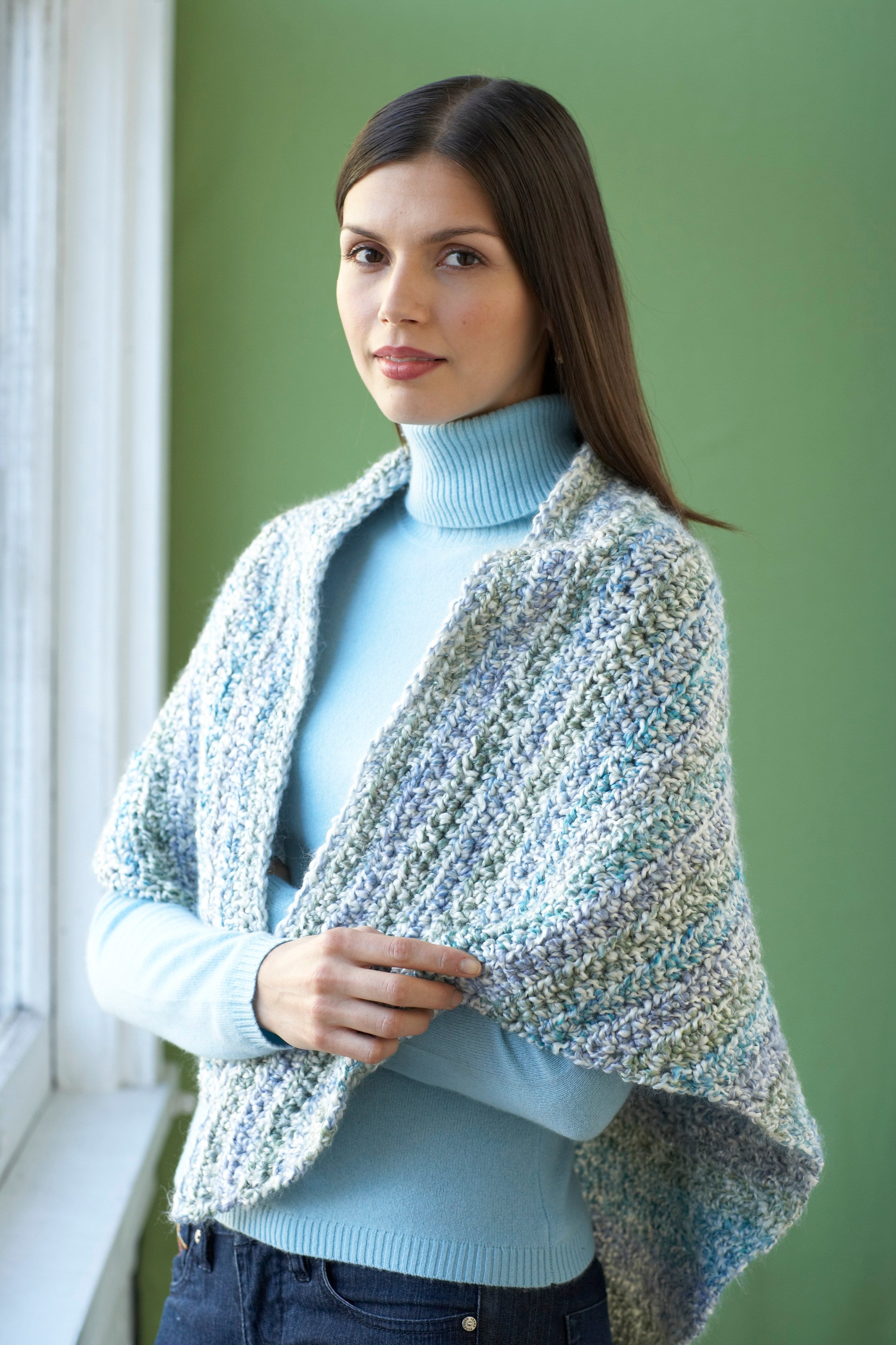 Simply Sublime Shawl (Crochet) – Lion Brand Yarn