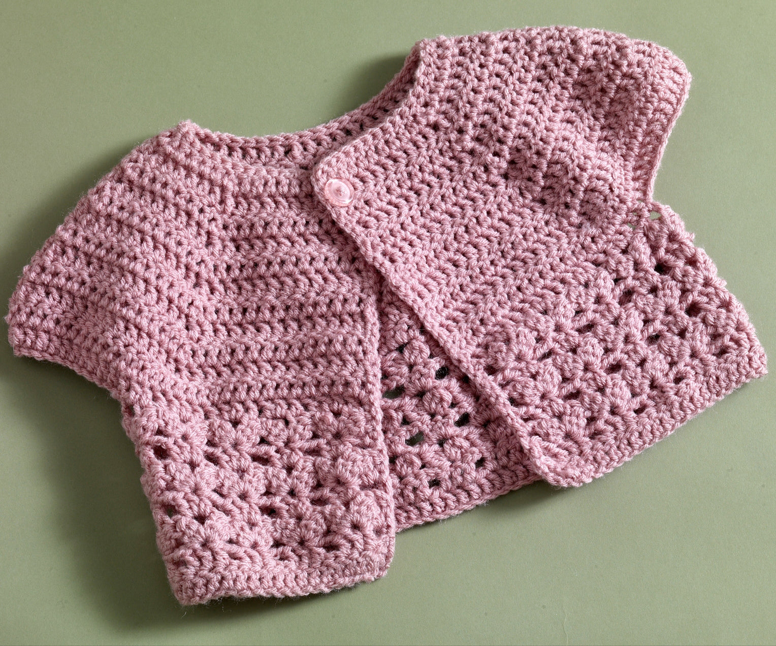Urban Girl Cropped Cardi Pattern (Crochet) – Lion Brand Yarn