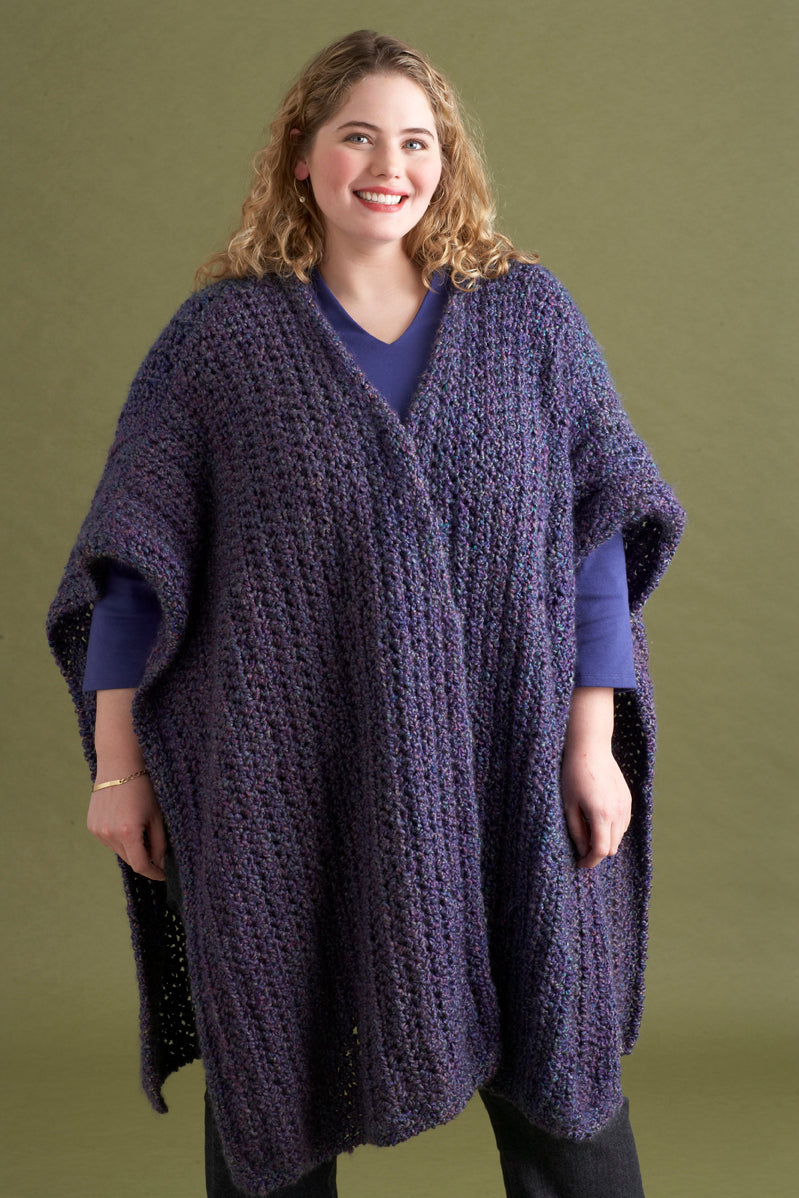 Urban Wrap Pattern (Crochet) - Version 2 – Lion Brand Yarn