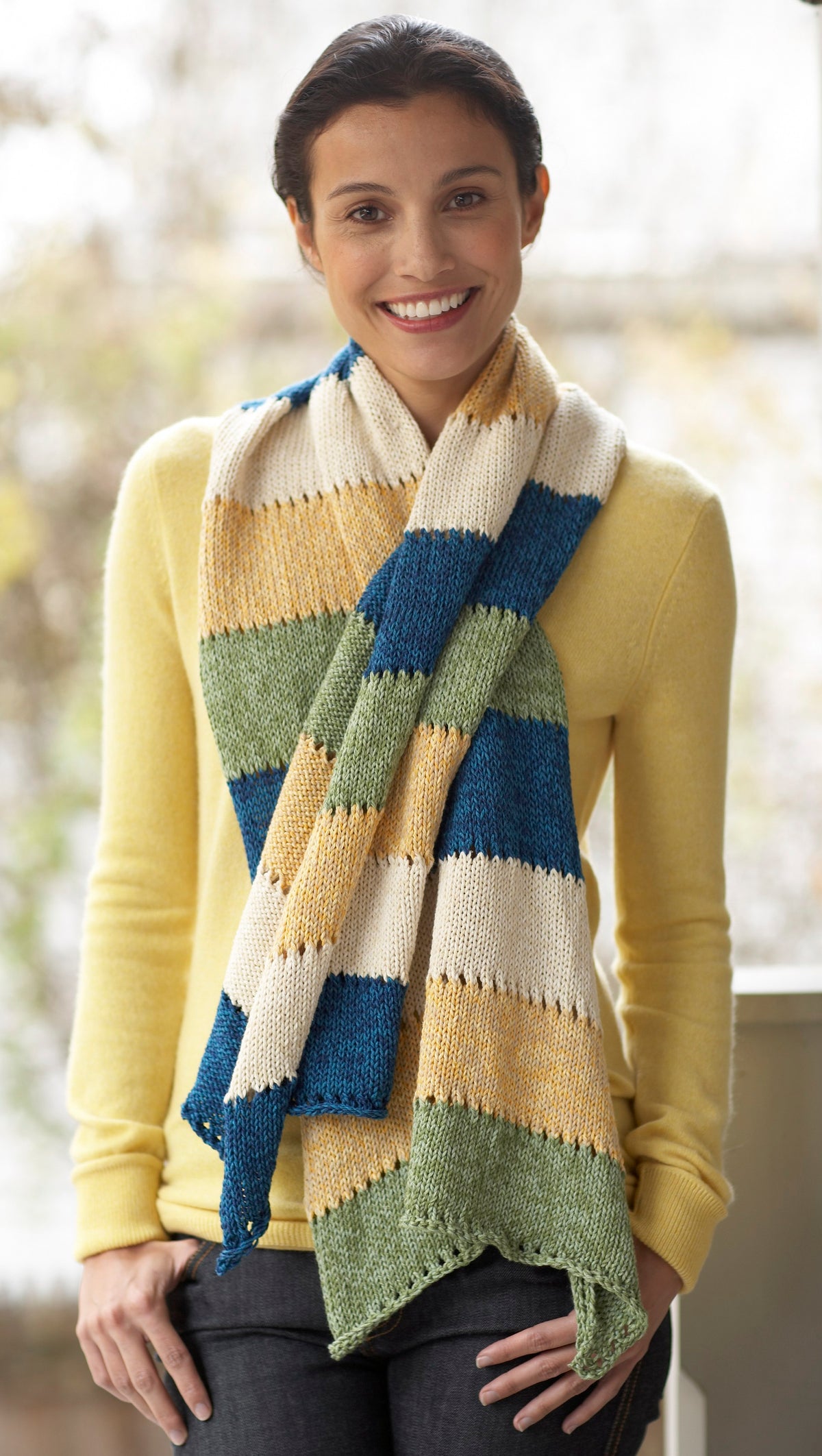 Knit Commemorative Fire Fighter Throw (Knit) – Lion Brand Yarn