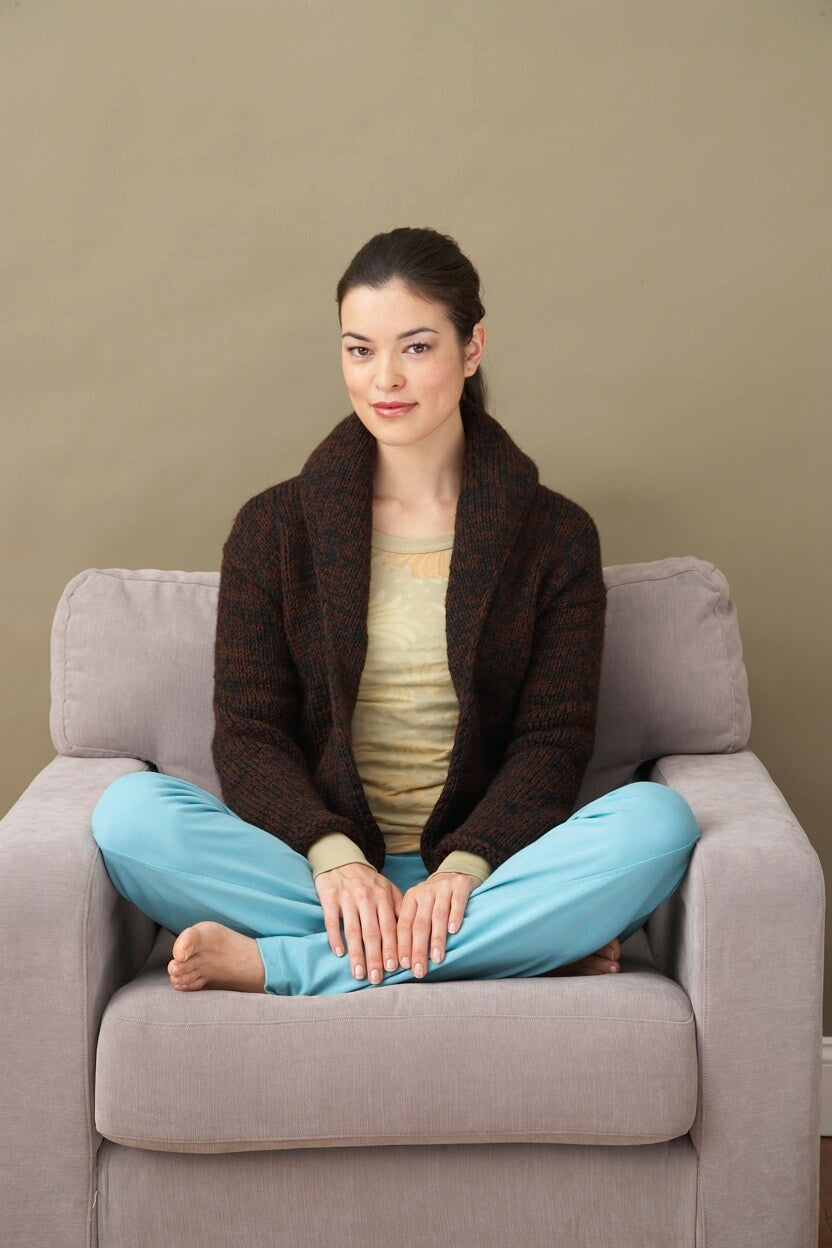 Autumn Afternoons Cardigan (Knit) - Version 2 – Lion Brand Yarn
