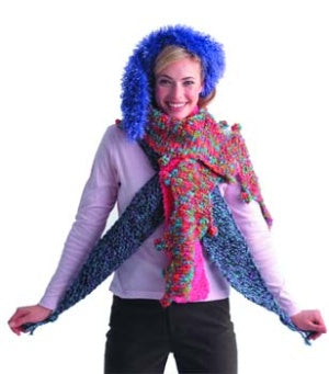 Boucle Scarf Pattern (Knit) – Lion Brand Yarn