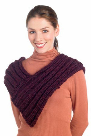 Chunky Rib Scarf Pattern (Knit) – Lion Brand Yarn