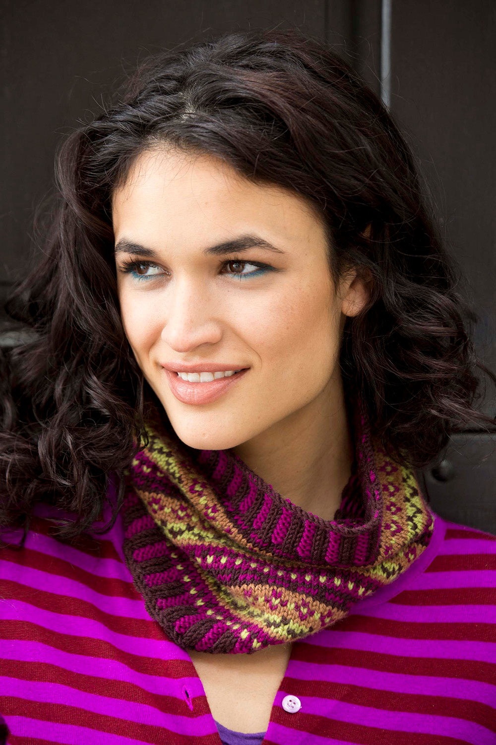 Flounce Edge Pullover (Knit) - Version 1 – Lion Brand Yarn