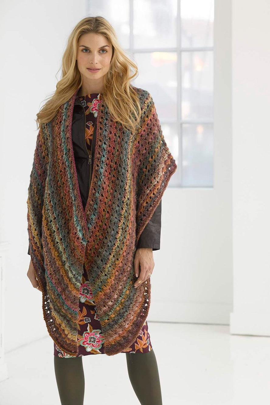 Eyelet Shawl Pattern (Knit) – Lion Brand Yarn