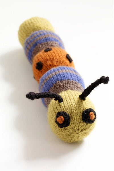 Cuddly Caterpillar Pattern (Knit) – Lion Brand Yarn