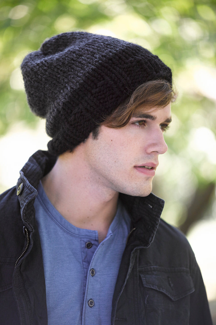 Dip Dye Hat Family Pattern (Knit) - Version 4 – Lion Brand Yarn