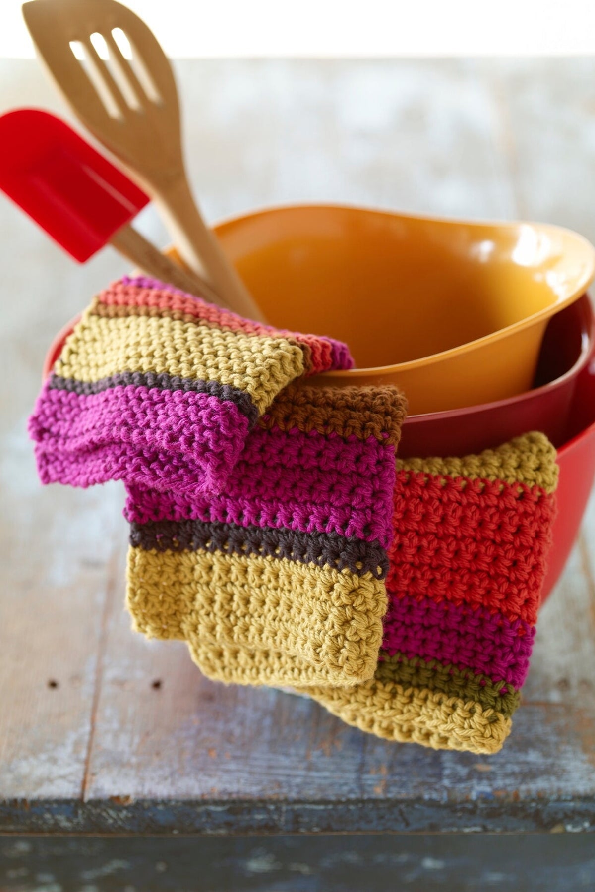 Dish Cloth (Knit) - Version 1 – Lion Brand Yarn