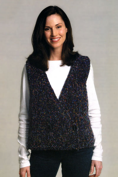 Double Breasted Vest Pattern (Knit) – Lion Brand Yarn