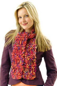 Drop Stitch Scarf Pattern (Knit) – Lion Brand Yarn