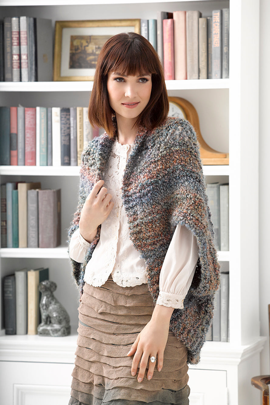 Emily Bronte Topper Pattern (Knit) – Lion Brand Yarn