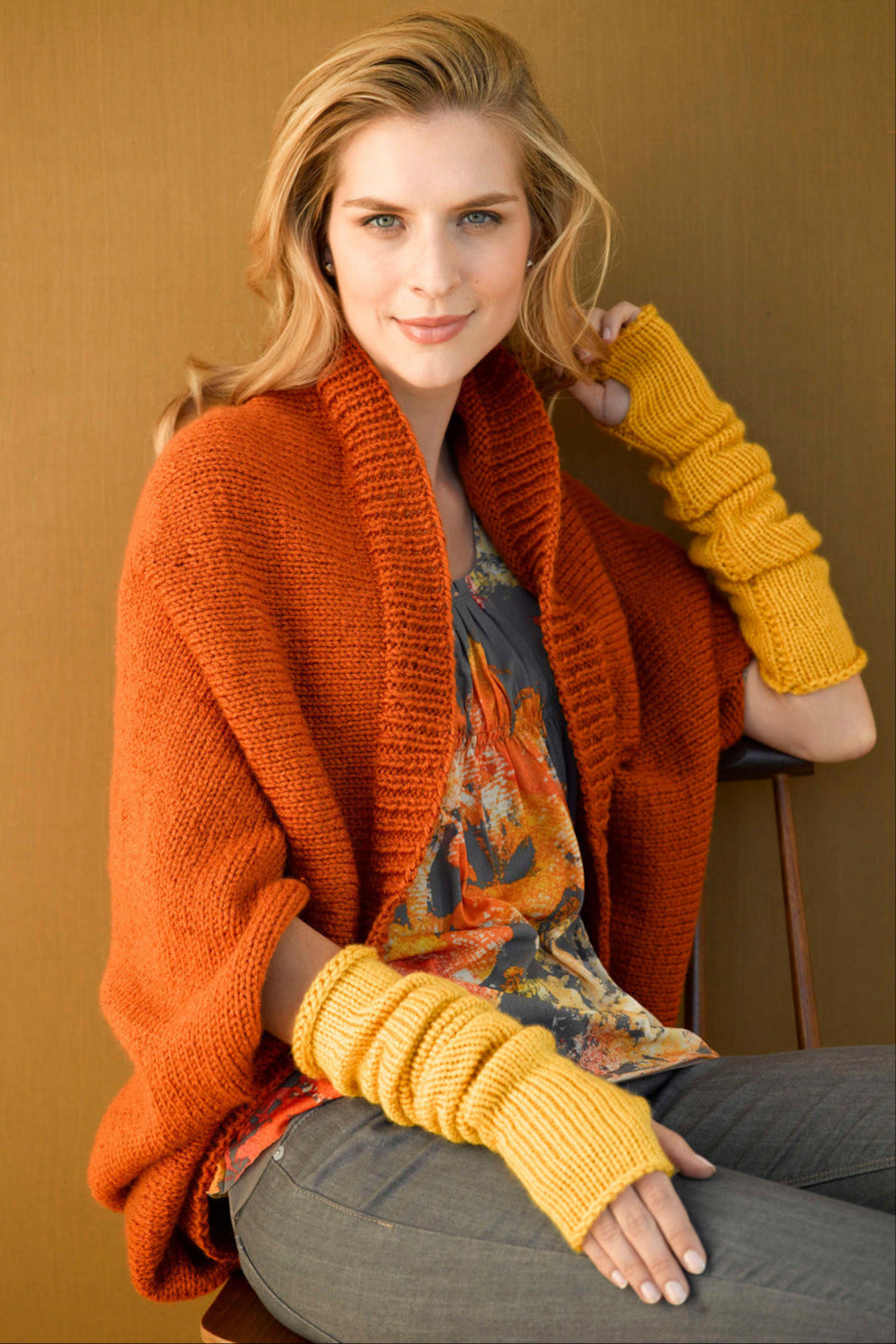 Harvest Shrug Pattern (Knit) – Lion Brand Yarn