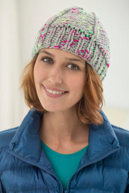 Inside Out Ribbed Hat (Knit) – Lion Brand Yarn