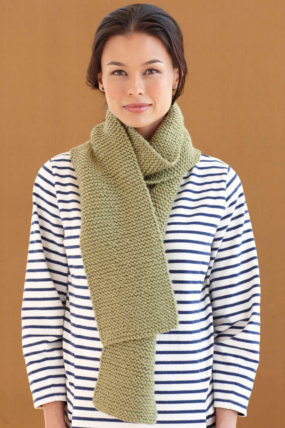 Jadeite Green Scarf Pattern (Knit) – Lion Brand Yarn