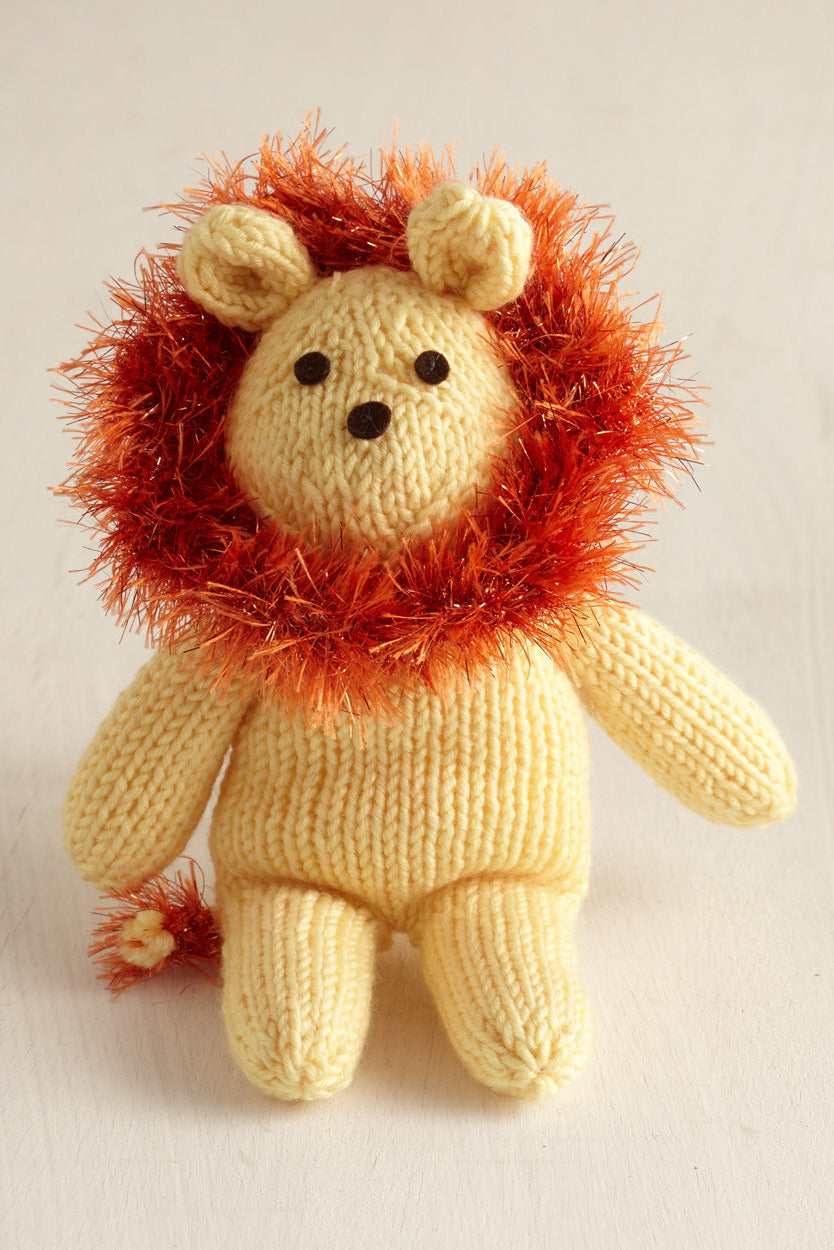 Knitted Lion Pattern - Version 1 – Lion Brand Yarn
