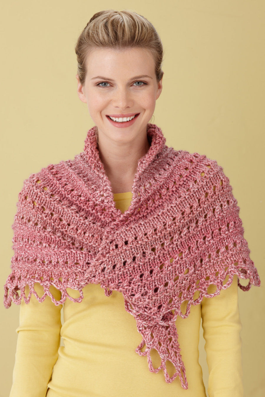 Lace Shawl Pattern (Knit) – Lion Brand Yarn