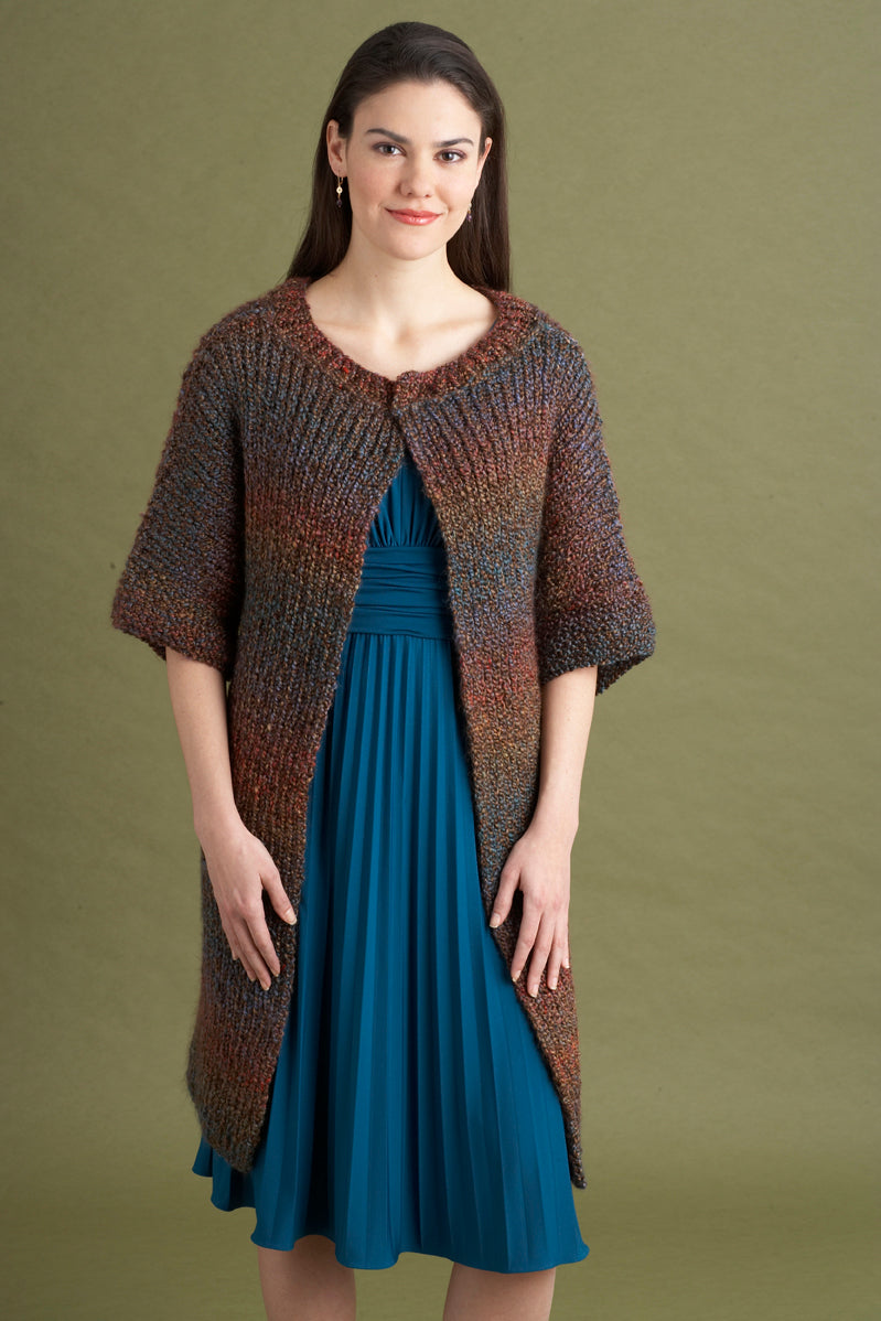 Long And Lean Jacket Pattern (Knit) - Version 1 – Lion Brand Yarn