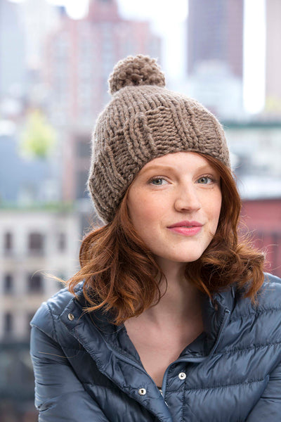 Lorimer St. Beanie (Knit) – Lion Brand Yarn
