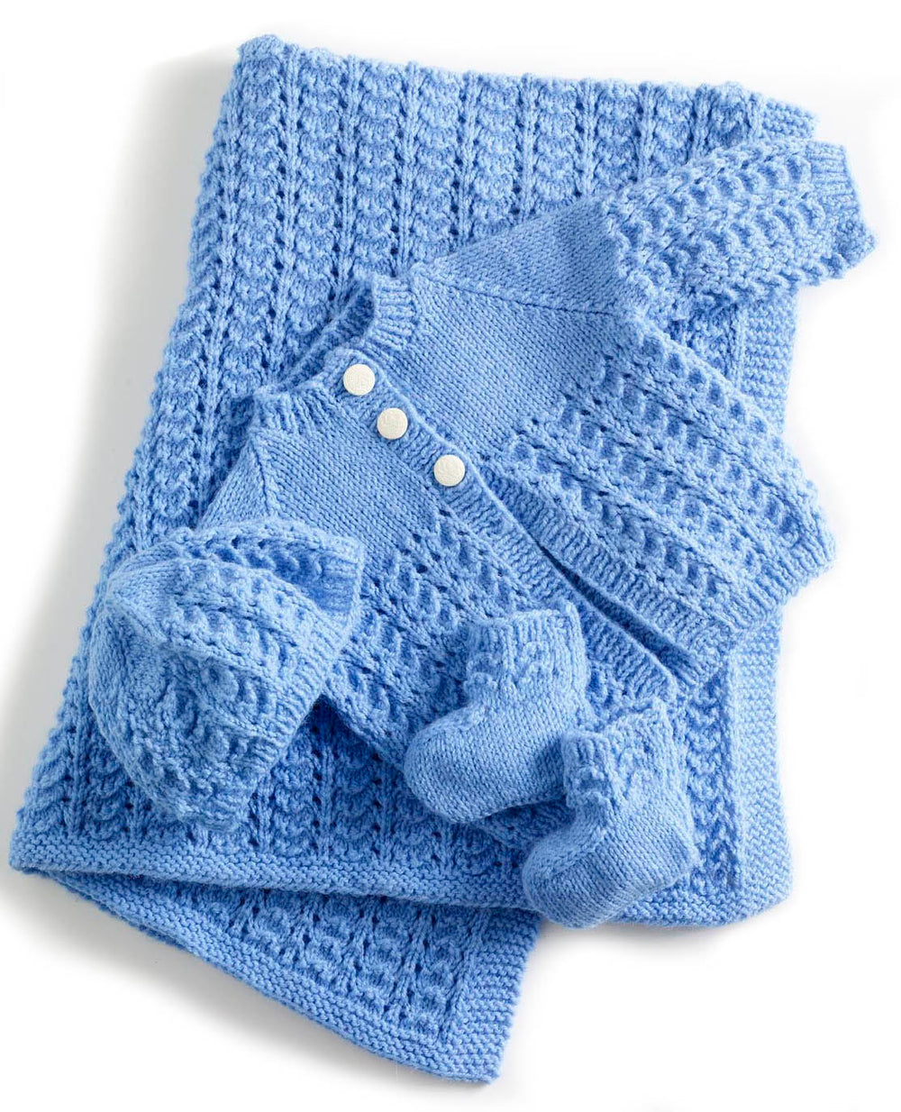 Lullaby Layette Pattern (Knit) – Lion Brand Yarn